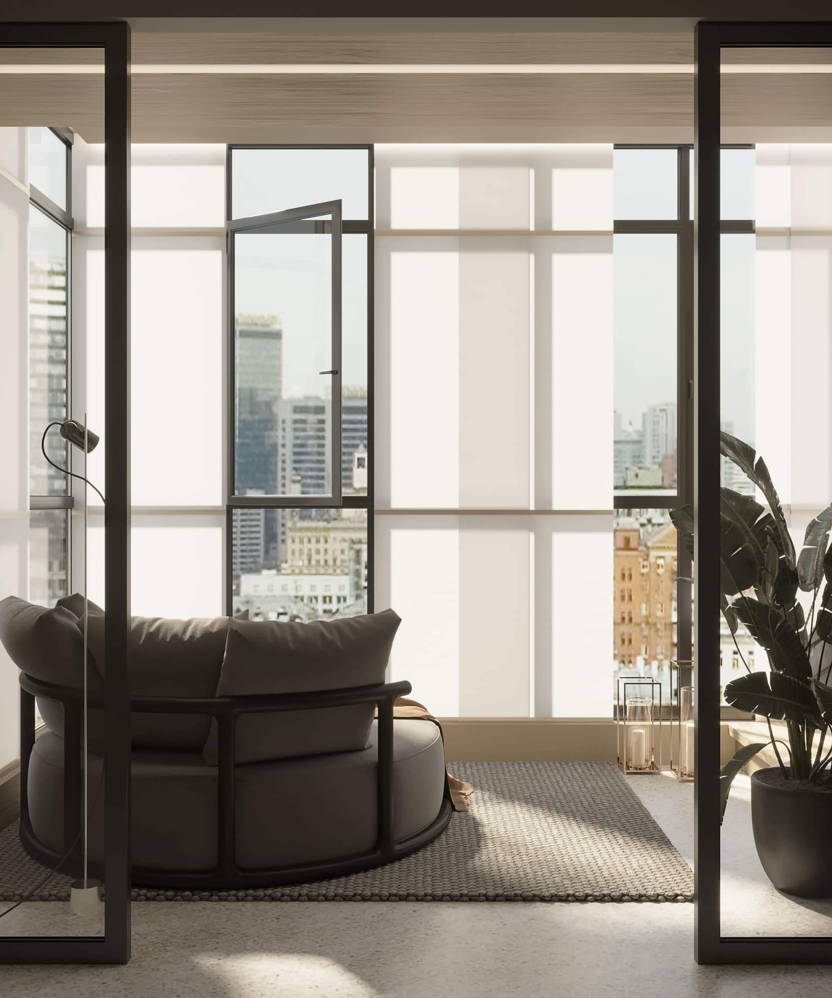 Panel - Vertical panel solution